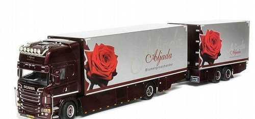 1/50 Scania Aljada прицеп фура WSI редкий