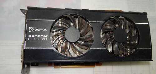 Видеокарта ATI HD6870 XFX 1GB DDR5 б/у под ремонт