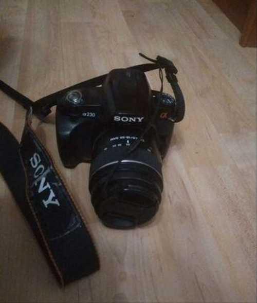 Зеркальный фотоаппарат sony а230