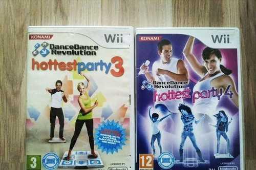 Диски Wii Dance Revolution Hottest Party 3 4