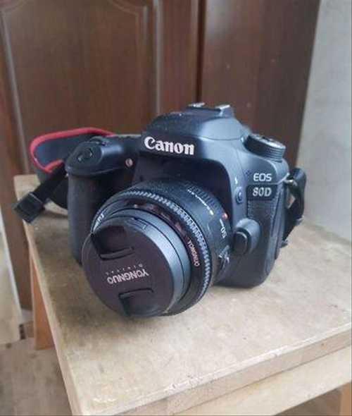 Зеркальный фотоаппарат canon eos 80d