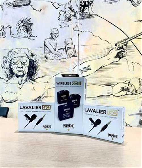 Rode wireless go 2 + lavalier go