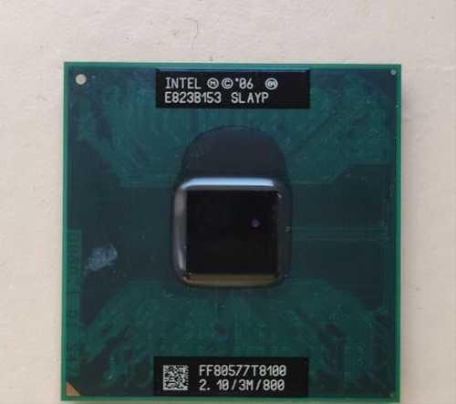 Процессор для ноутбука Intel Core2 Duo T8100