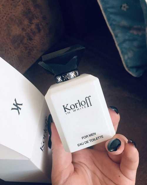 Мужские духи Korloff in white