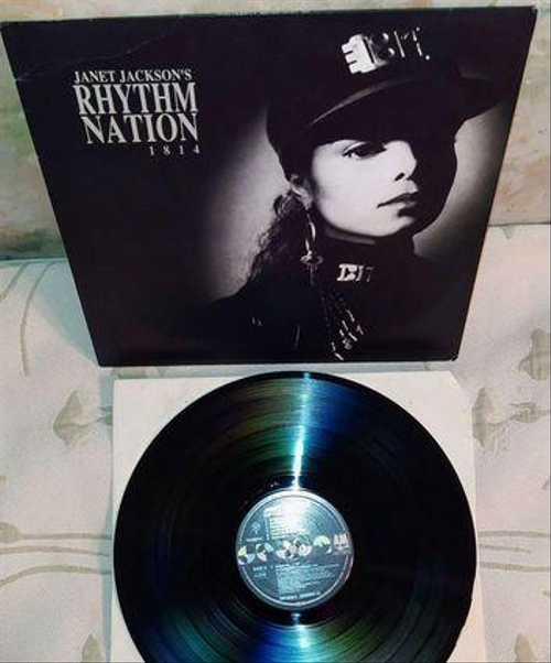 Janet Jackson Rhythm Nation 1814 1989 LP
