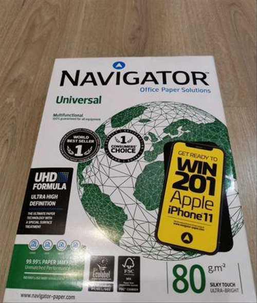 Бумага a4 navigator