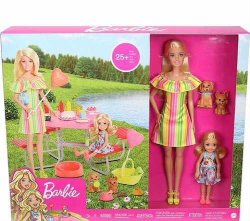 Barbie GNC61 Пикник с щенками