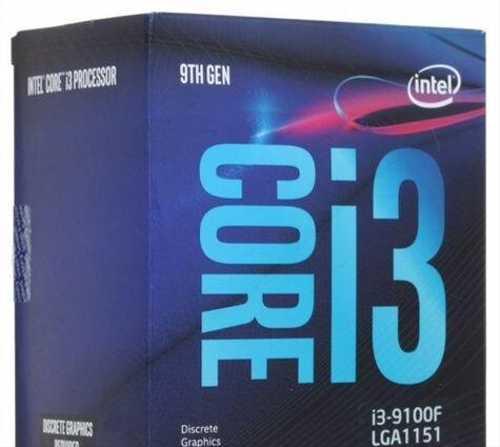 Процессор intel core i3 9100f обмен
