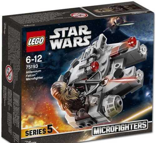 Lego Star Wars 75193 Сокол тысячелетия, новый