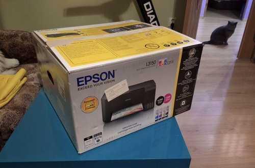 Цветной струйный принтер мфу epson L3150