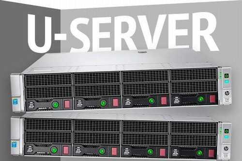 DL380 G9 4LFF+2SFF 2x2698v3 32Gb B140i 2x500W, HP