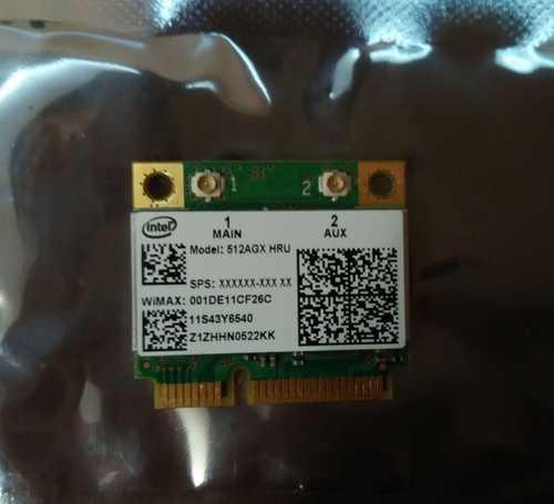 Intel WiMax/WiFi Link 5150 Lenovo 43Y6541