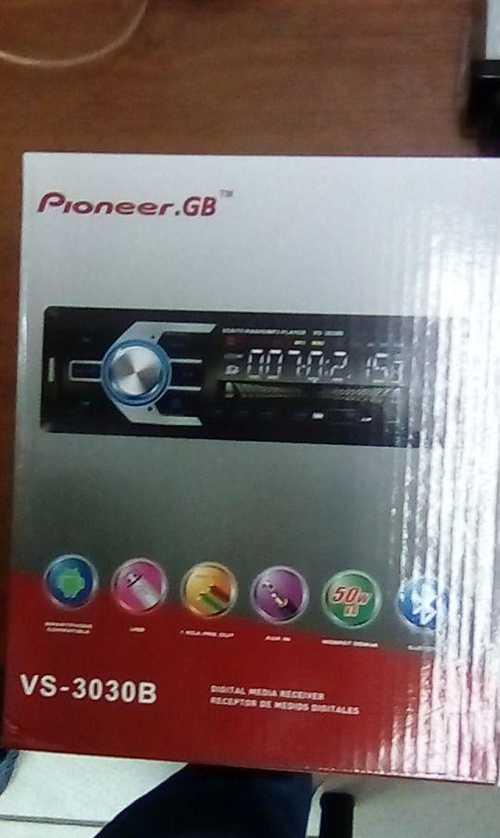 Магнитола pioneer.GB (BT) VS-3030B