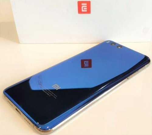 Смартфон Xiaomi Mi6 6/128Gb Синий. NFC. Отл. сост