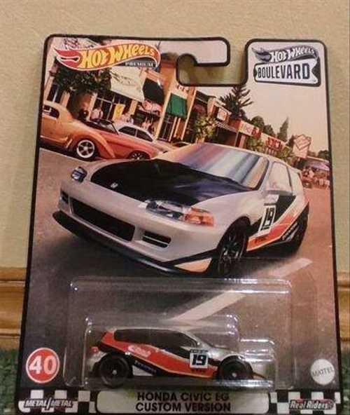 Hot Wheels Honda Civic EG Custom Version