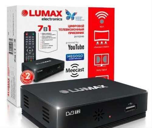 Цифровой телевизионный приемник lumax DV1120HD