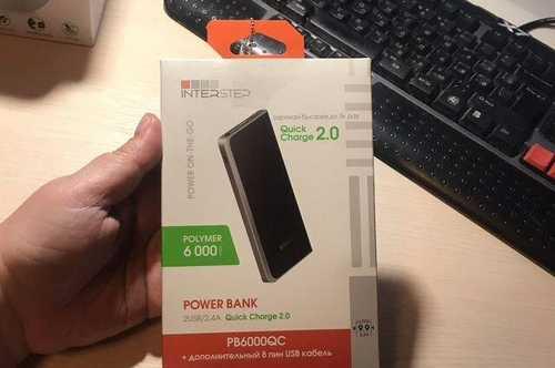 Power bank InterStep на 6000 mAh