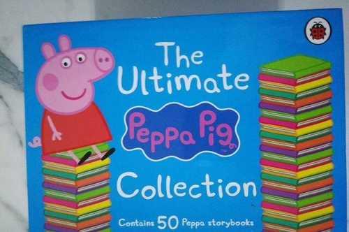 Набор детских английских книг Peppa Pig