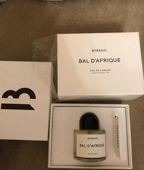 Byredo bal d afrique москва