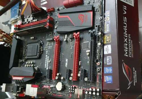 Крутая мать 1150 Asus Maximus Ranger