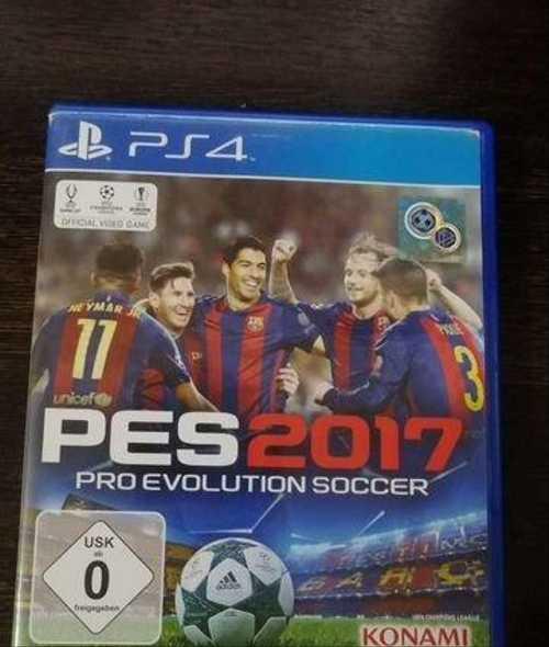 Игра PES 2017 на PS4