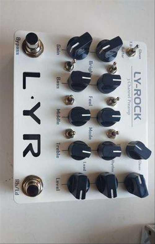 Ly rock 3 channel preamp