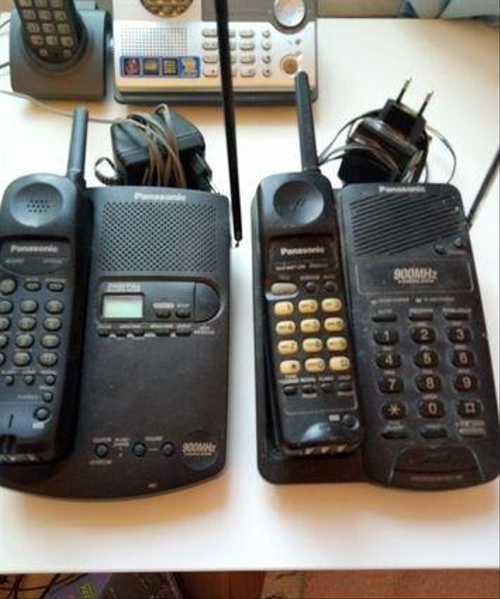 Радиотелефон panasonic 900 Мгц 2 шт цена за два