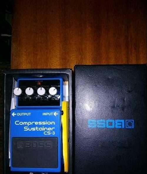 Гитарная педаль компрессор boss CS-3