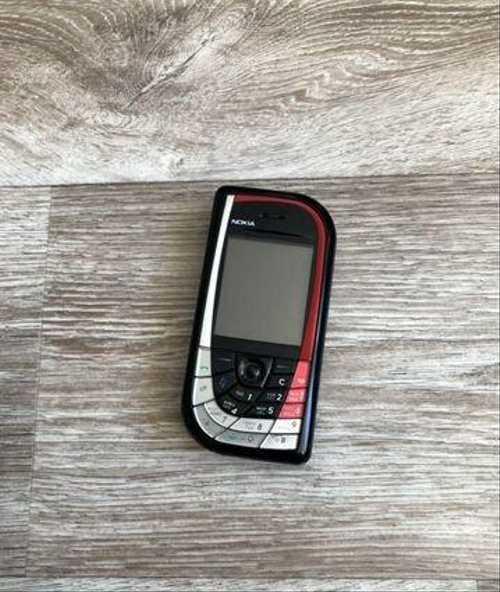 Nokia 7610 Лепесток Black & Red