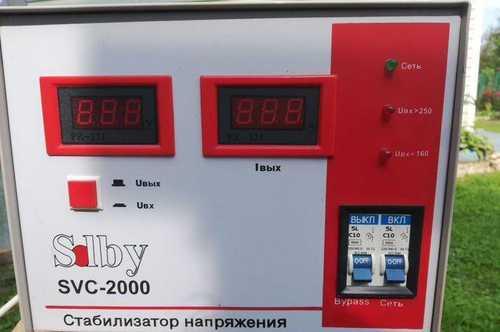 Cтабилизатор напряжения solby svc-2000