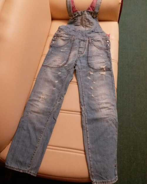 Комбинезон джинсовый мужской