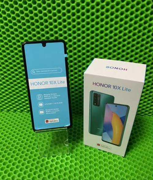Смартфон honor 10X Lite, полночный черный