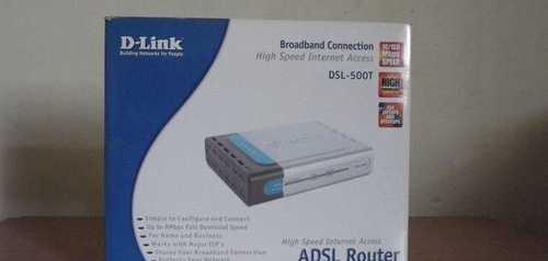 D-Link DSL-500T роутер