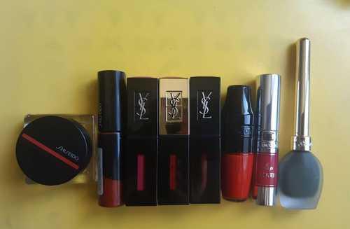 Набор косметики YSL,Lancome,Shiseido,Guerlain