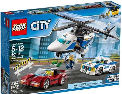 Lego City 60138 Стремительная погоня