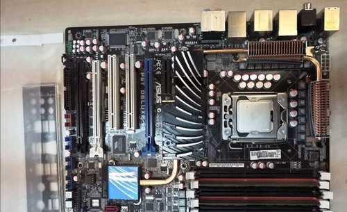 Плата Asus P6T Deluxe + Intel Core i7 920 +Память