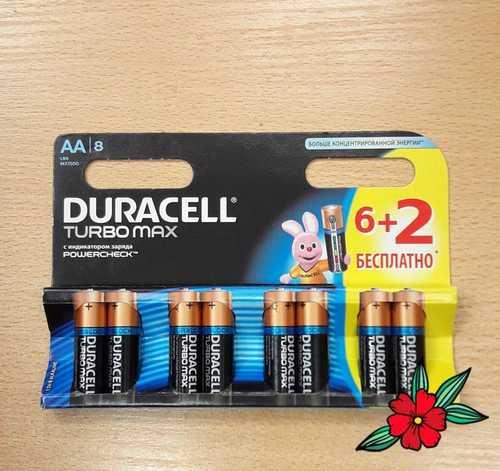 Батарейки Duracell turbomax