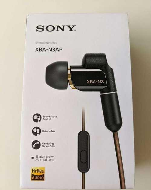Гибридные наушники Sony XBA-N3AP