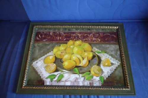 Картина Лимоны, холст,масло, Оксана Лапшина