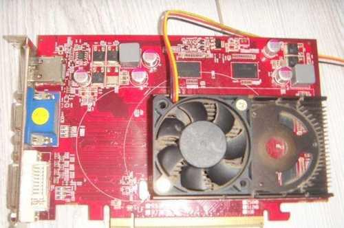 Видеокарта на запчасти Radeon HD-5570