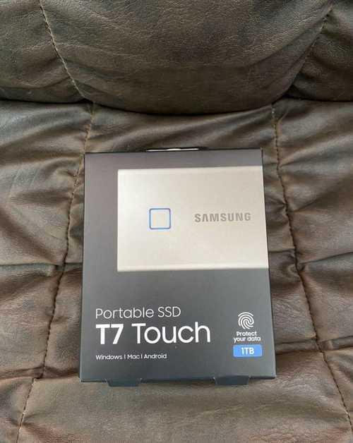 Samsung SSD T7 Touch Portable 1Tb (MU-PC1T0S)
