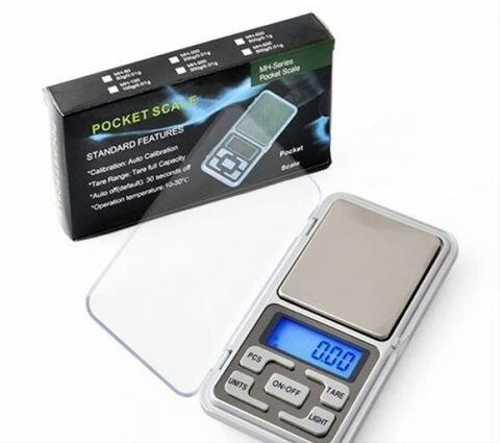 Весы электронные Pocket Scale MH-500 (500гр/0.1гр)