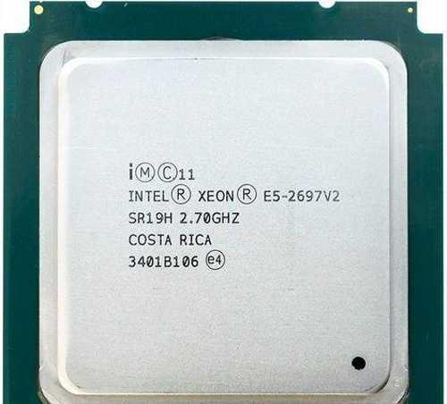 Intel Xeon E5-2697V2 / 12 ядер / 2.70 ггц / SR19H