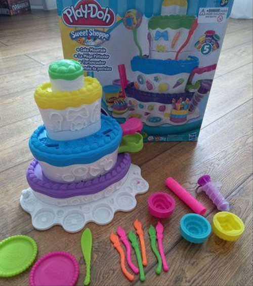 Play Doh торт