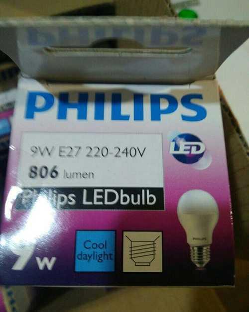 Светодиодная лампа philips