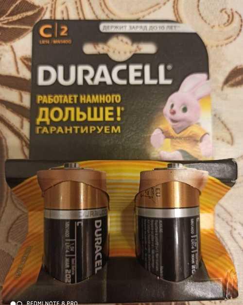 Батарейки Duracell LR14