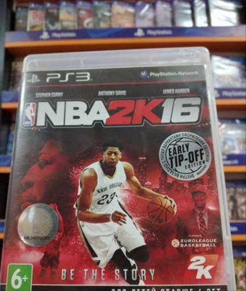 NBA 2K16(ReSale)(PS3,английская версия)