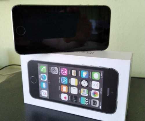 Айфон 5s (iPhone 5s), 16 Gb, цвет space grey