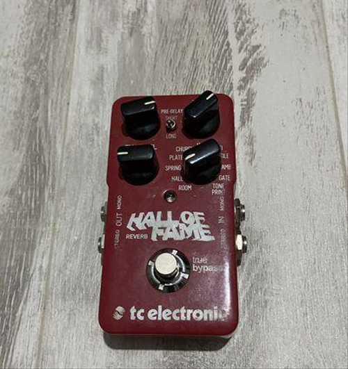 Гитарная педаль TC Electronic Hall of fame