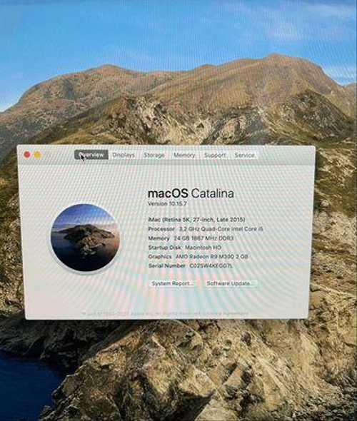 iMac 27 retina 5K Late 2015